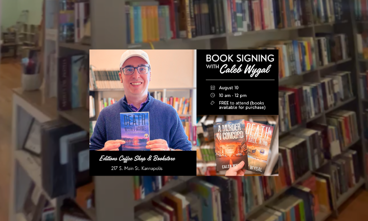 Book Signing with Local Author Caleb Wygal | Explore Cabarrus