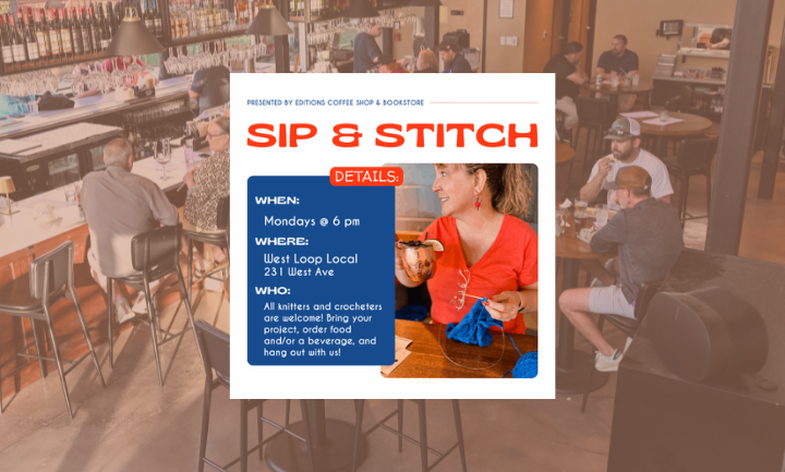 Sip & Stitch | Explore Cabarrus