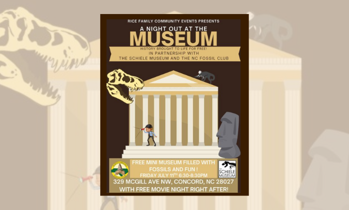 A Night Out at the Museum: Free Mini Museum Event | Explore Cabarrus