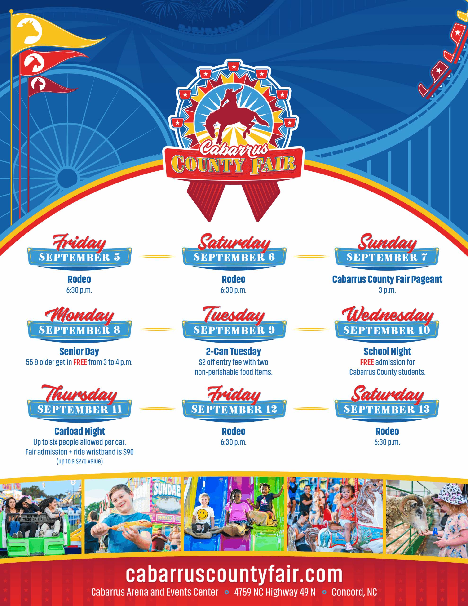 5 Reasons to Visit the Cabarrus County Fair in Concord, NC